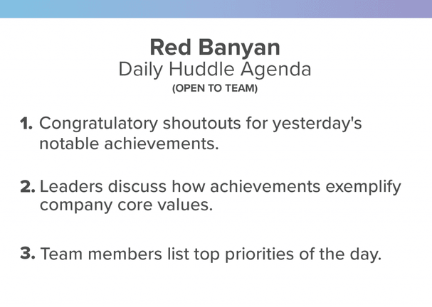 3 Daily Huddle Templates To Keep Conference Calls Short